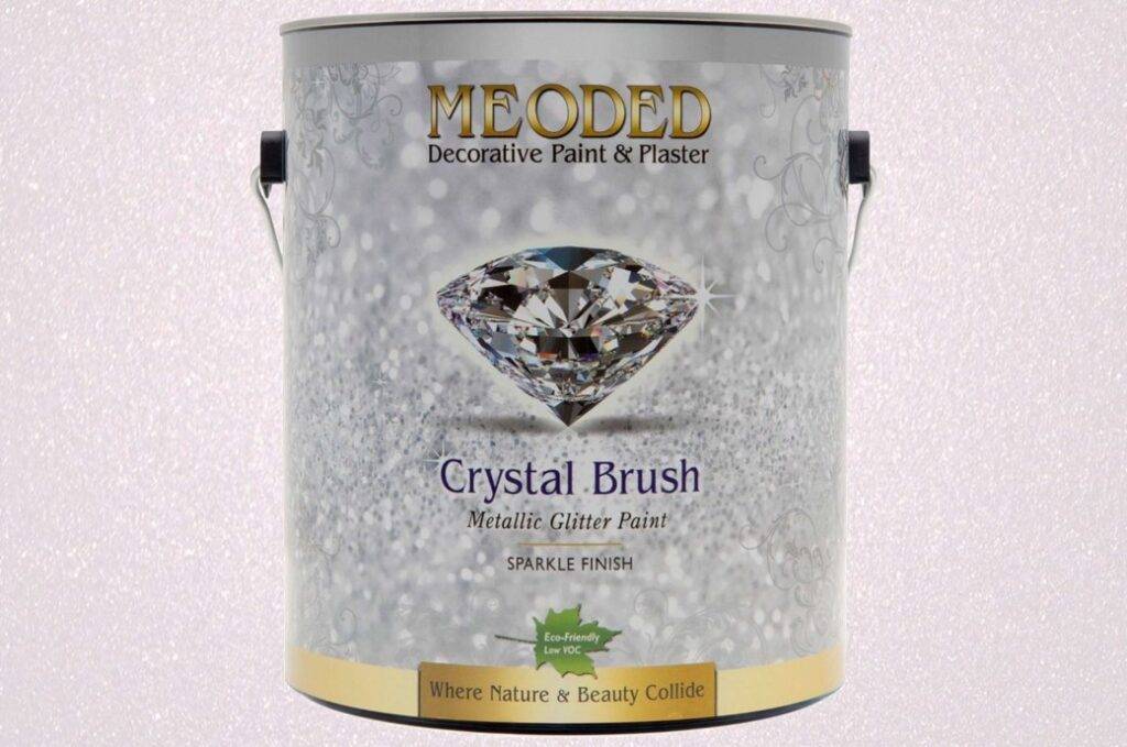 Crystal Brush Glitter Paint | Meoded Paint